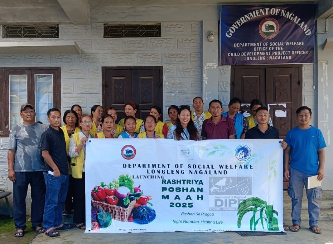 ICDS LONGLENG LAUNCHES 8th POSHAN MAAH